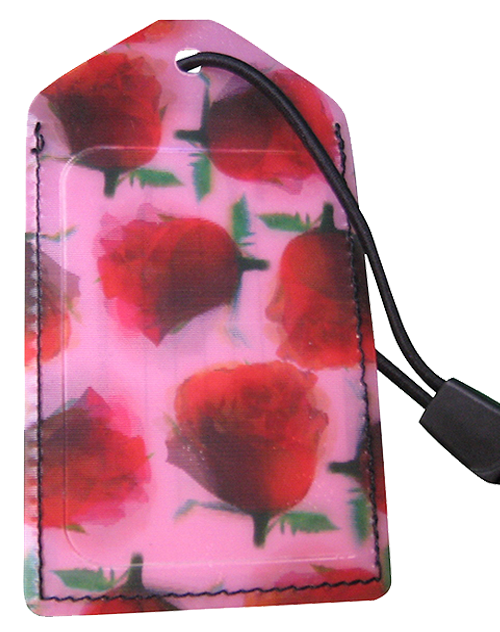 z Luggage Tag: Roses – En Route Travelware